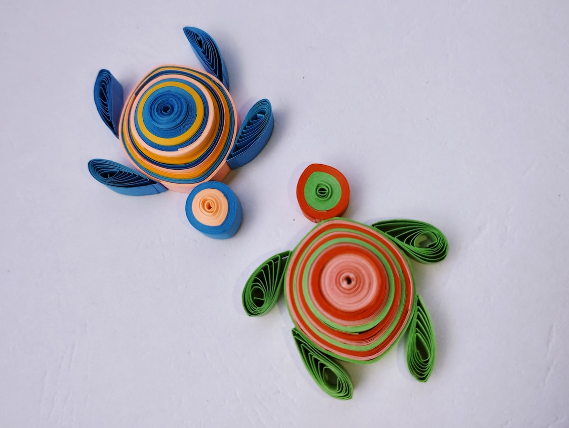 Quilled Turtle Paper Quilling Handmade Decorations, Party Decorations ...