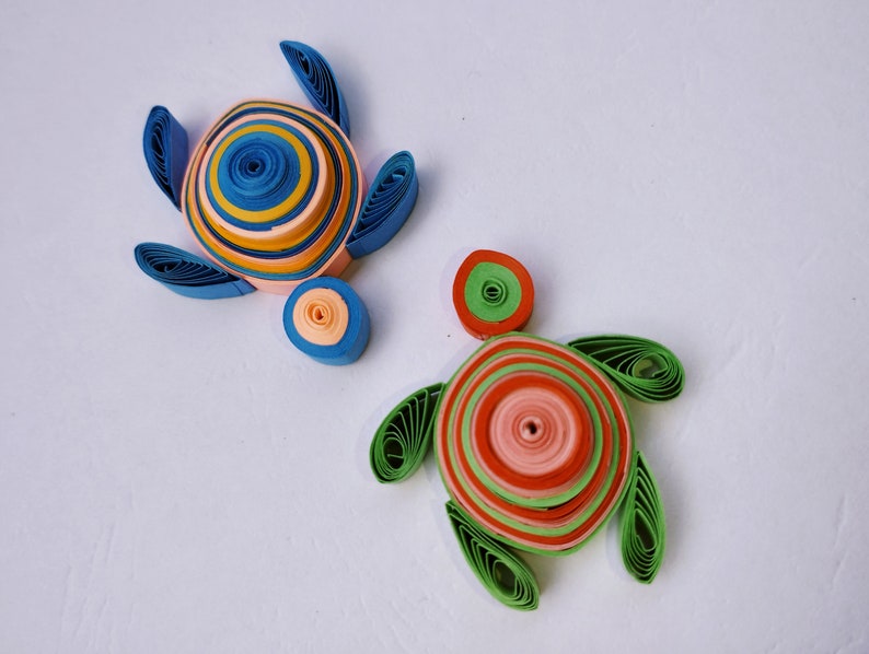 Quilled Turtle Paper Quilling Handmade Decorations, Party Decorations ...