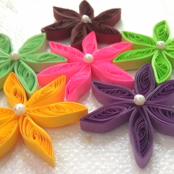 Quilled Flowers - Etsy