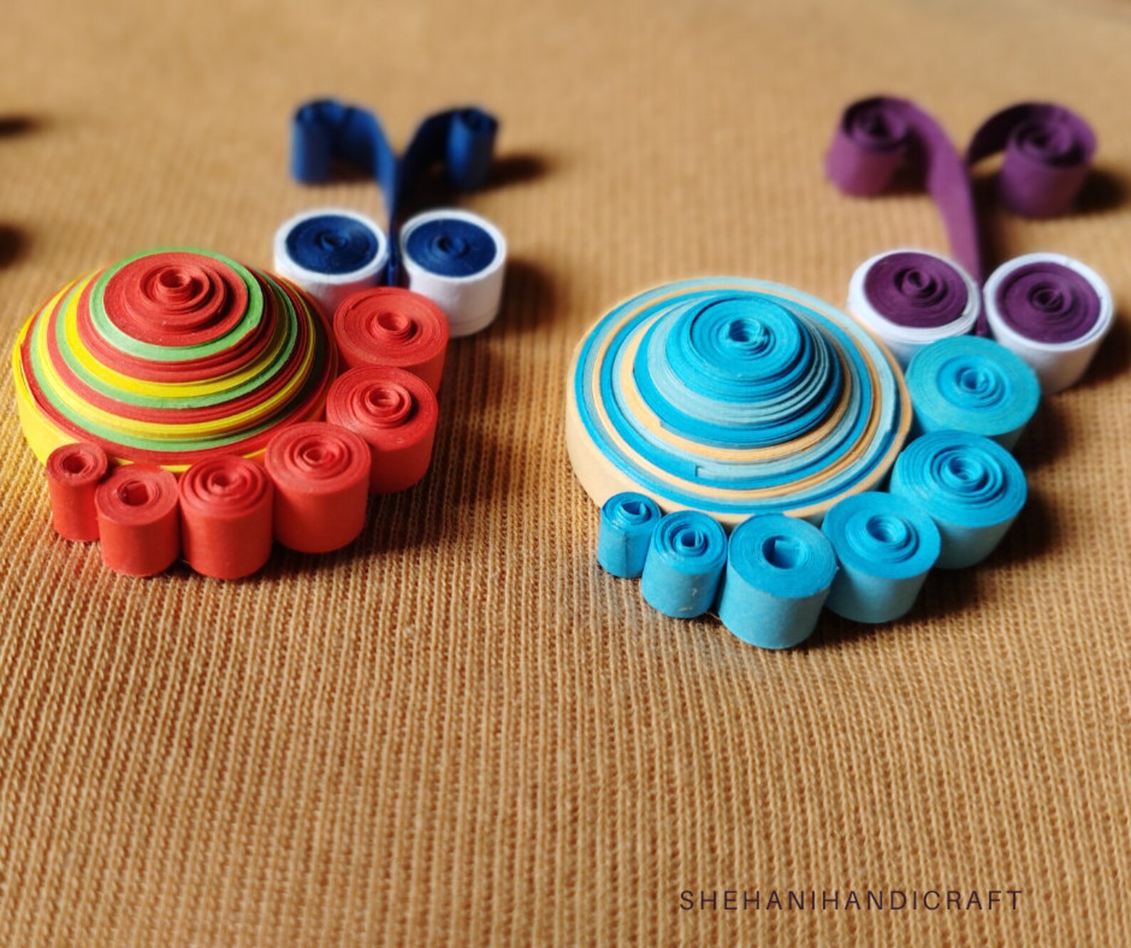 Quilling Gift Magnet Snail | Fridge Magnets | Home Decor | Paper ...