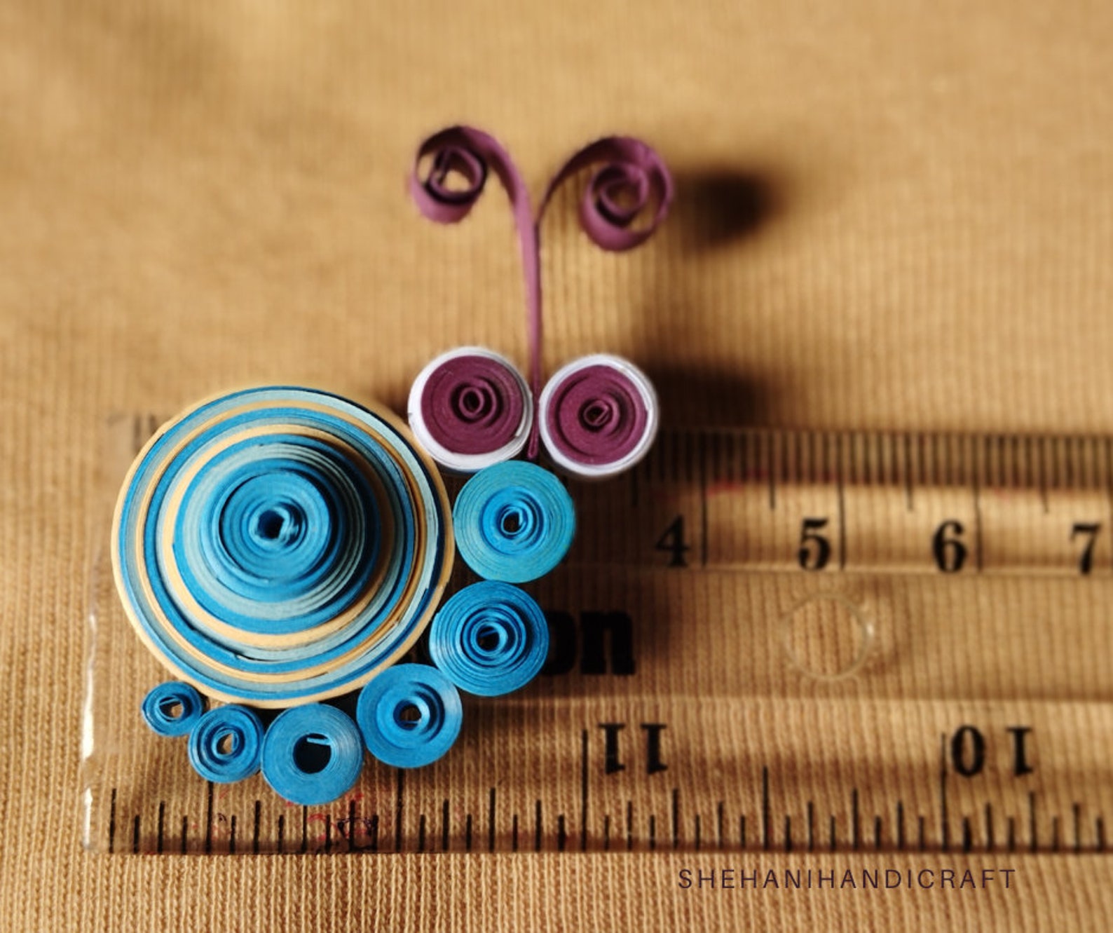 Quilling Gift Magnet Snail | Fridge Magnets | Home Decor | Paper ...