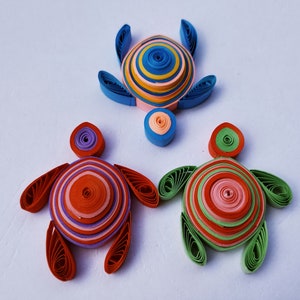 Quilled Turtle Paper Quilling Handmade Decorations, Party Decorations ...