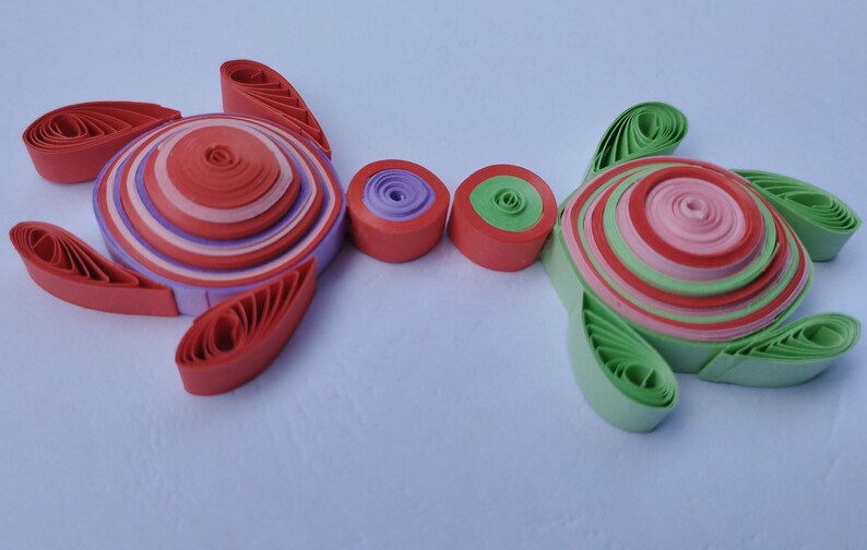 Quilled Turtle Paper Quilling Handmade Decorations, Party Decorations ...
