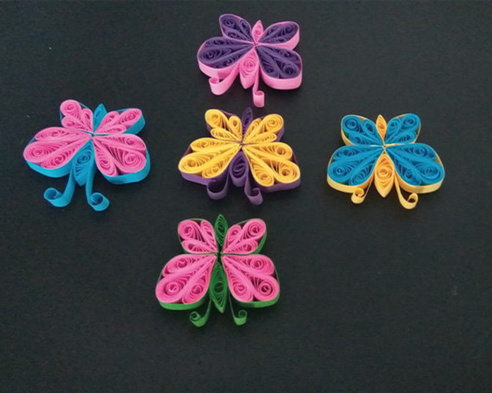 Quilled Butterfly Paper Quilling Handmade Decorations, Party ...