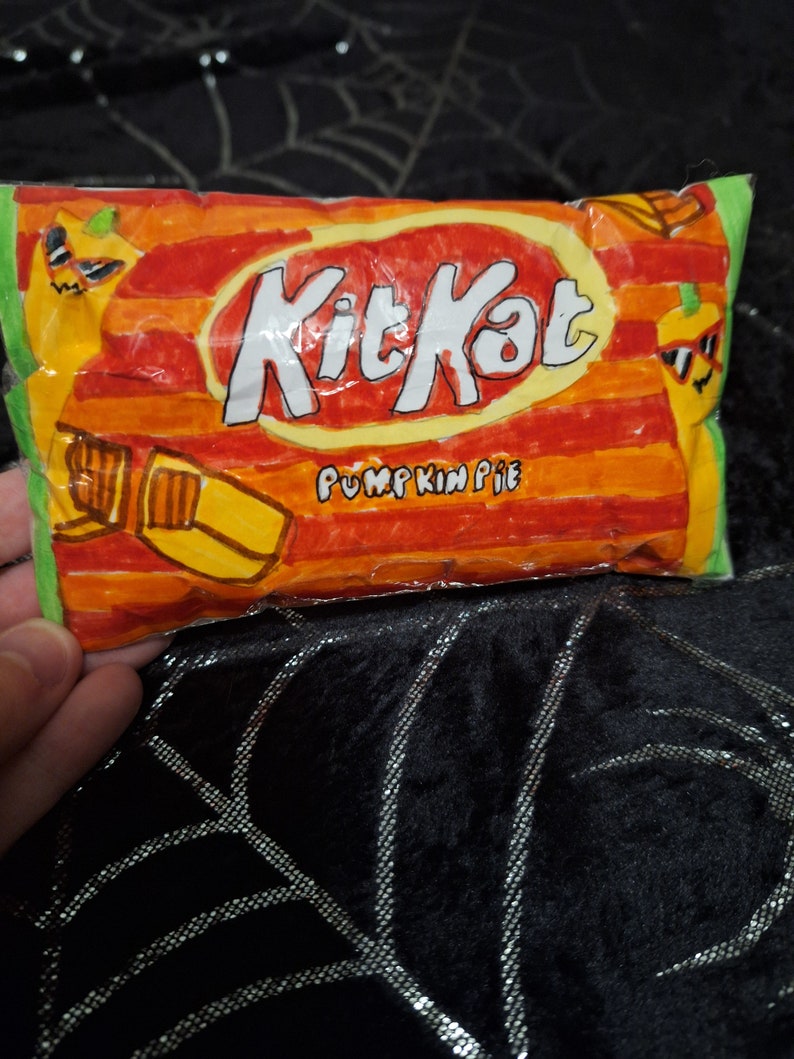 Lot of 3 Halloween Candy Paper Squishy - Etsy