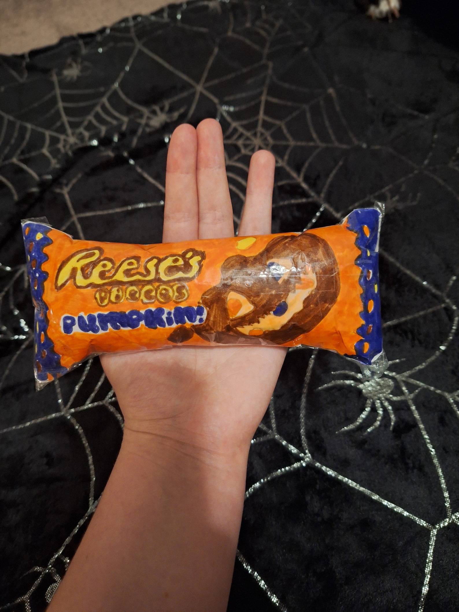 Lot of 3 Halloween Candy Paper Squishy - Etsy