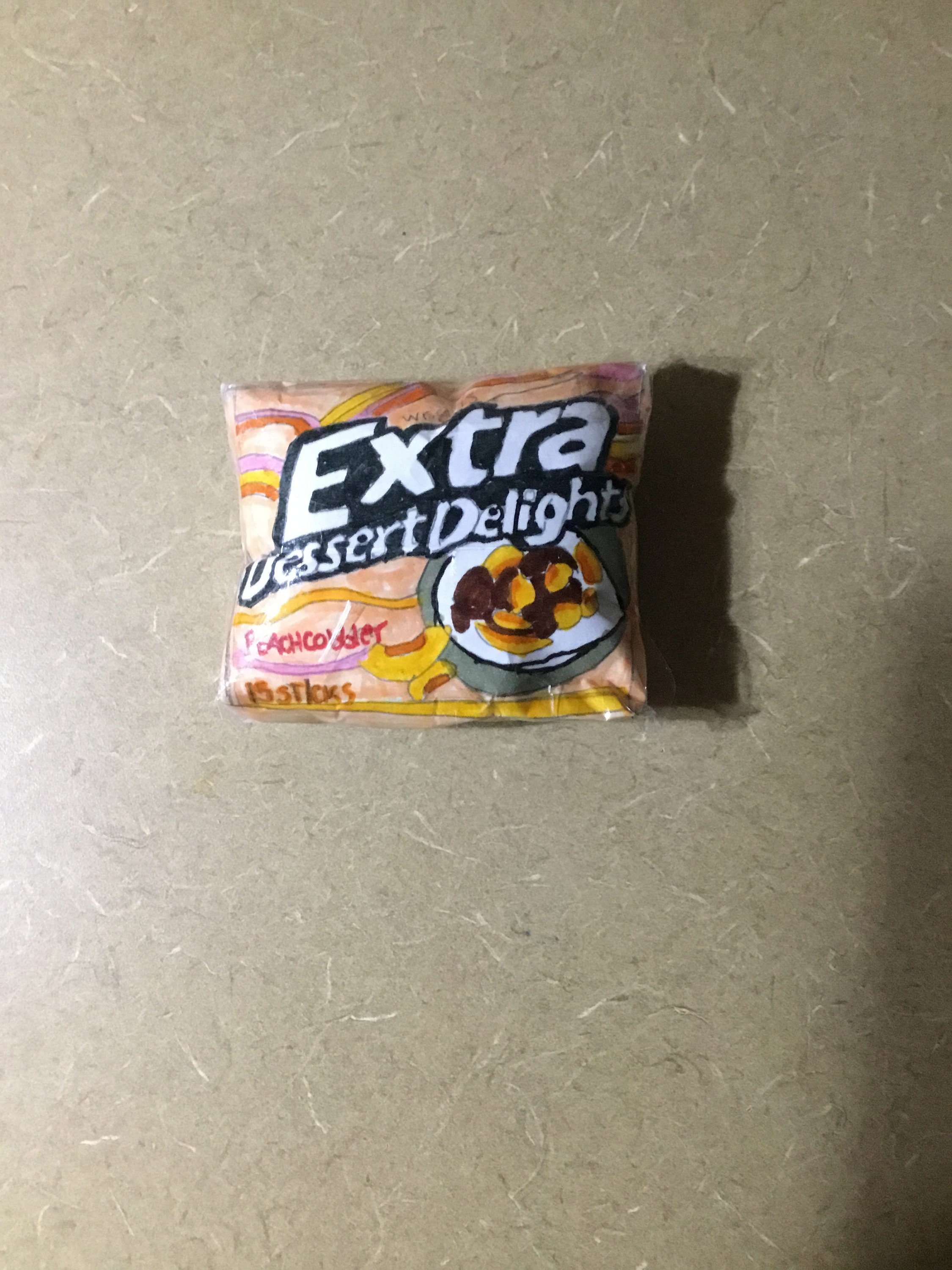 3 Pack of Dessert Delight Gum Paper Squishies - Etsy