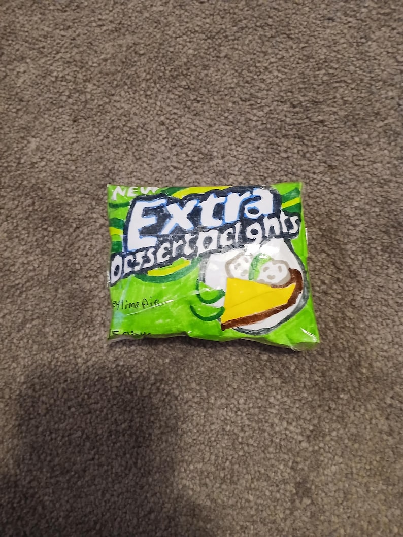 Dessert Delight Gum 3d Paper Squishy 3 Pack - Etsy