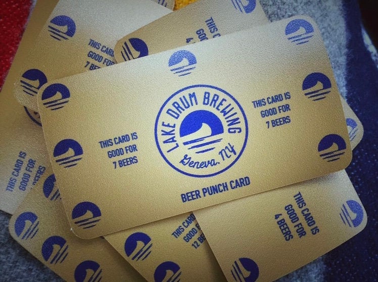 Punch Card (12) Beers/ciders - Etsy