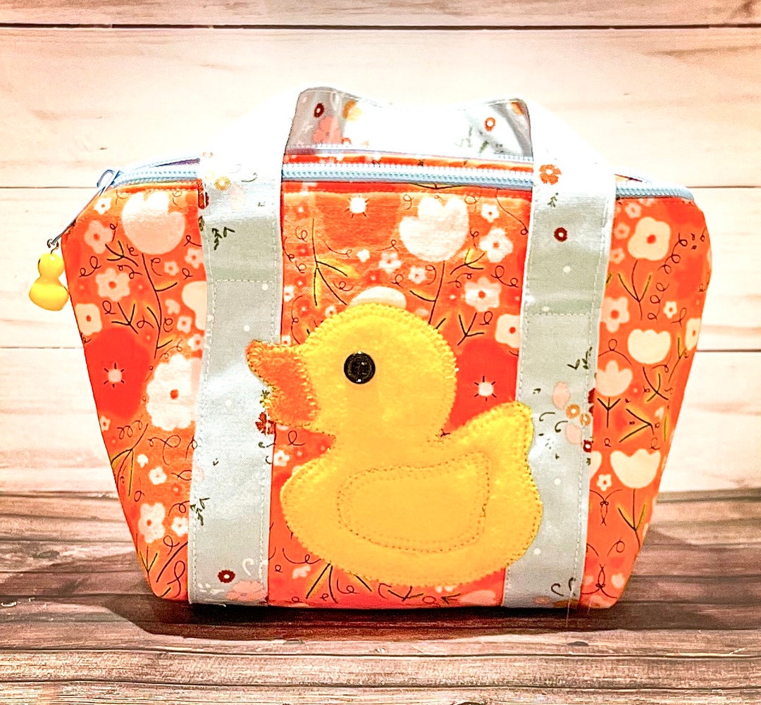 Cruising Duck Mini Tote Bag, Mini Zipper Tote, Cruise Ship Duck Hunting ...
