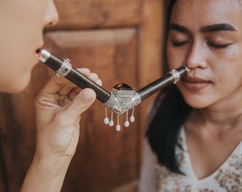 Artistic crafted Kuripe & Tepi & other ceremonial tools