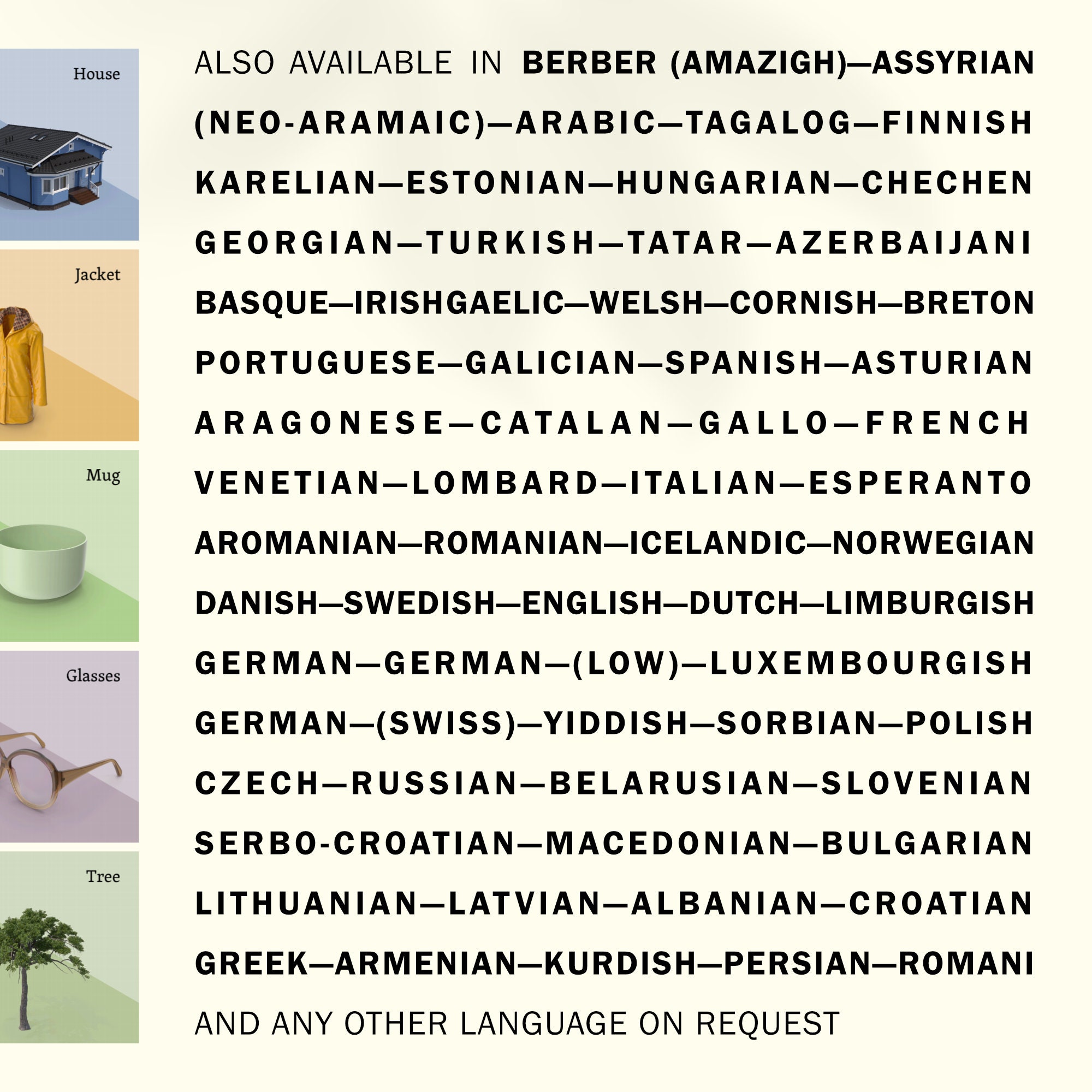 BASQUE euskara Poster for Visual Language | Etsy