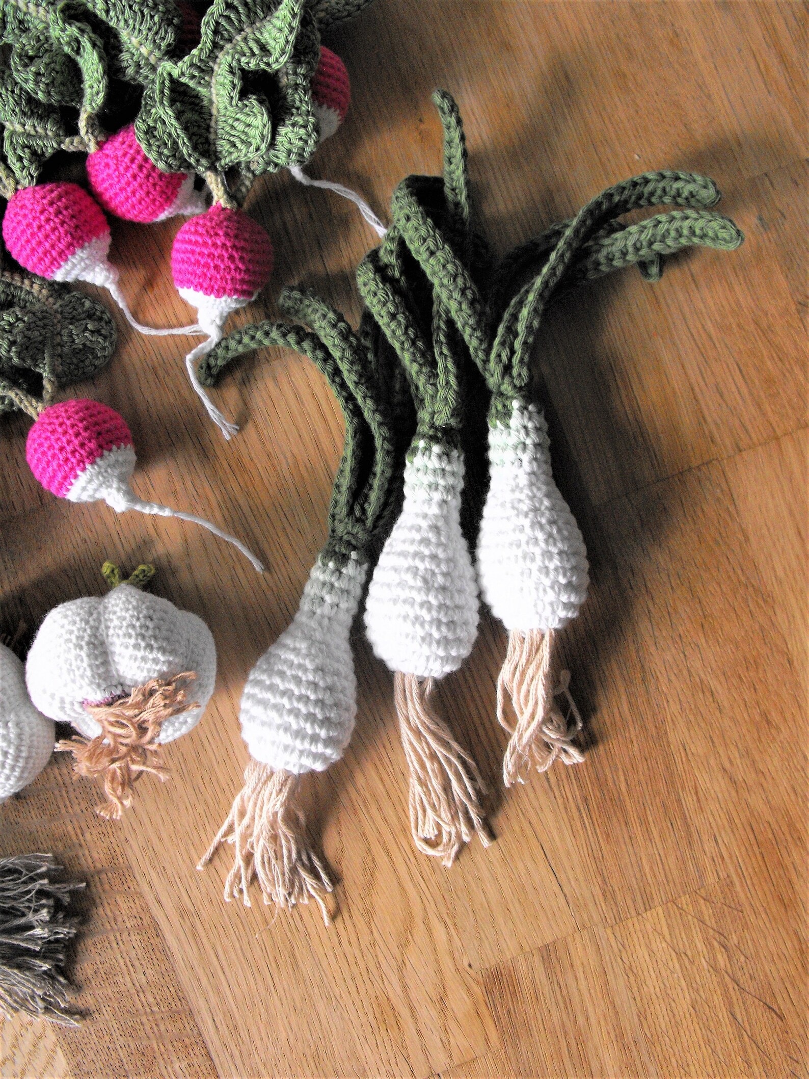 Crochet Spring Onion Stuffed Amigurumi Vegetables Cotton - Etsy