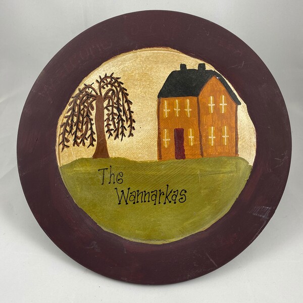 Primitive Welcome - Etsy