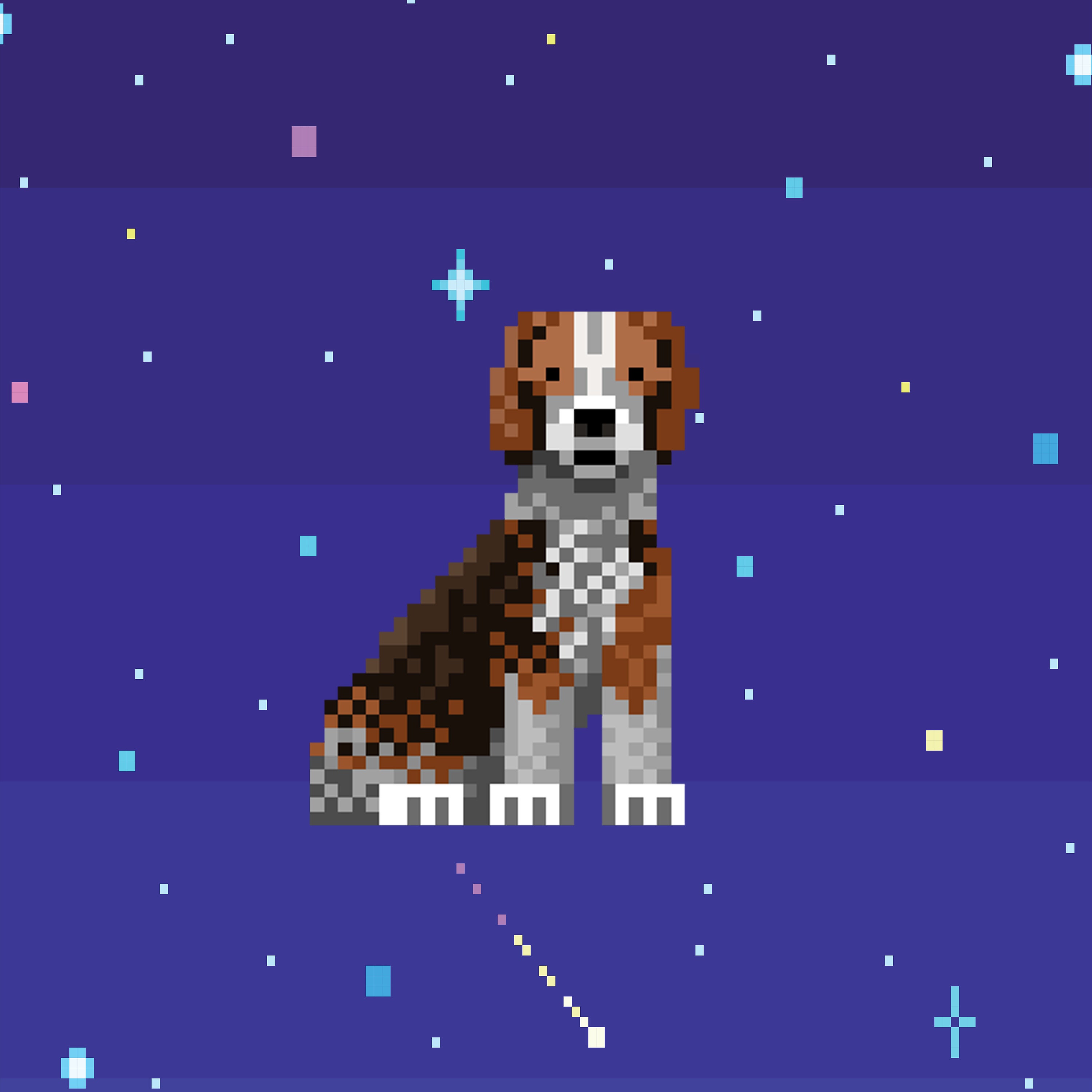 Custom Pet Portrait/ Custom Pixel Art/ Custom Gamer Gift/ Gamer Print ...