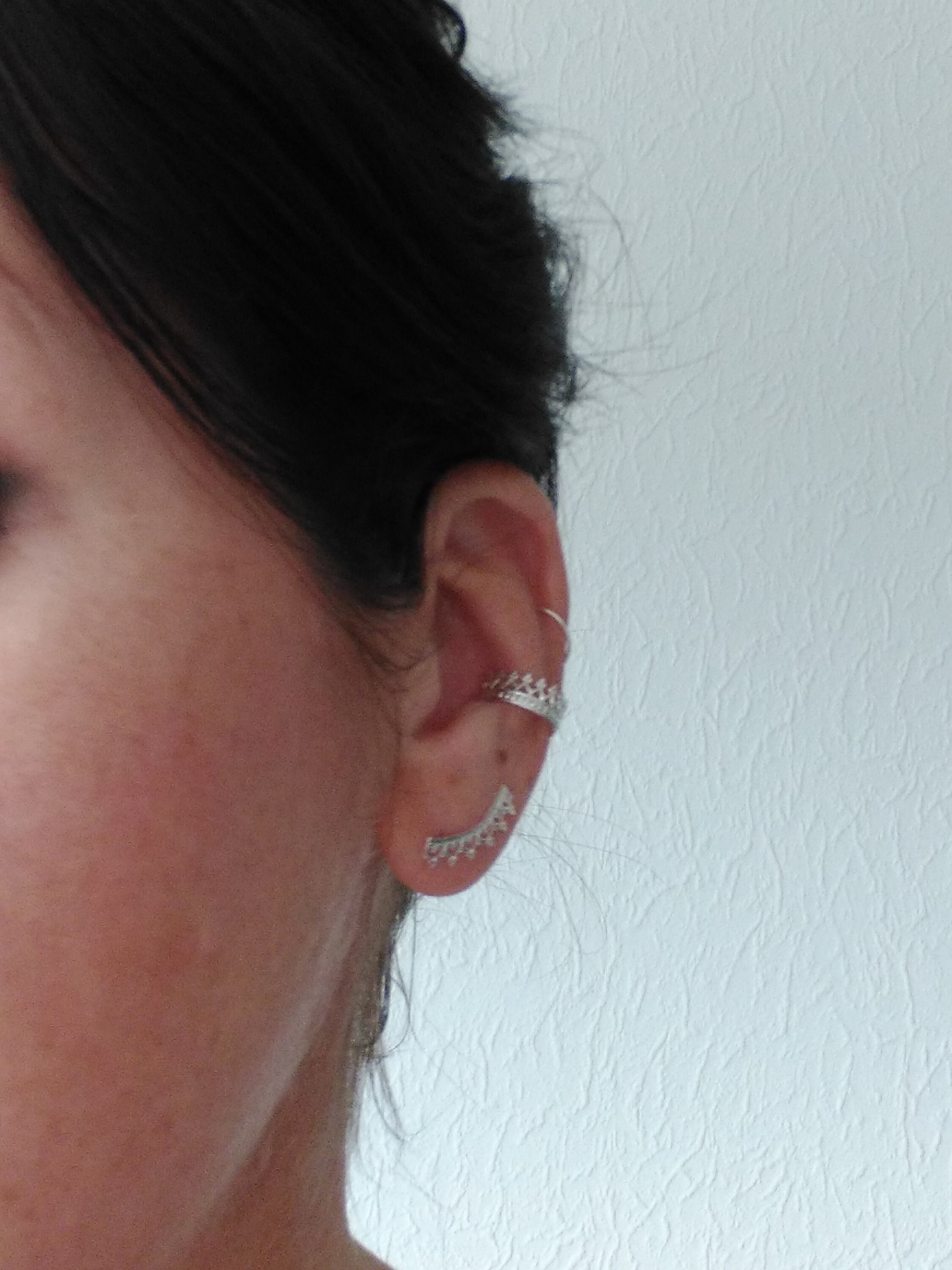 Ohrkletterer 20 mm lang Einfädler Ohrsteiger Ohrpin | Etsy