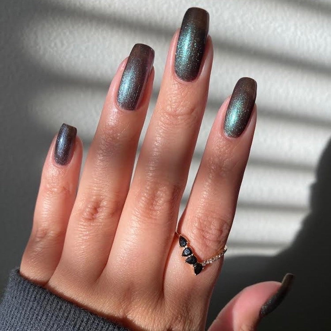 Hello Gorgeous Nail Polish Duochrome Polish TVD Vampire - Etsy