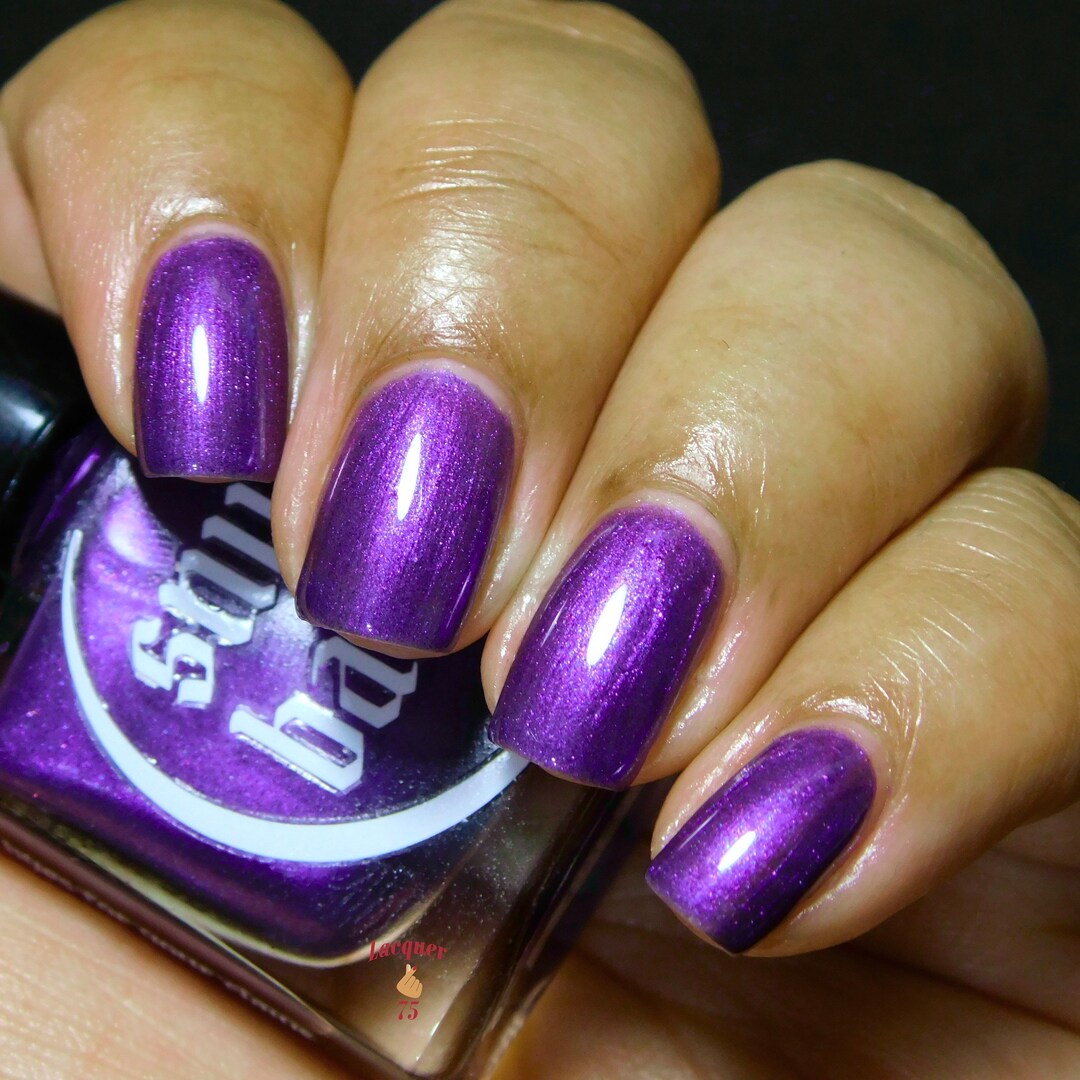 Phenom || Purple Nail Polish, the Undertaker, Indie Polish - Etsy