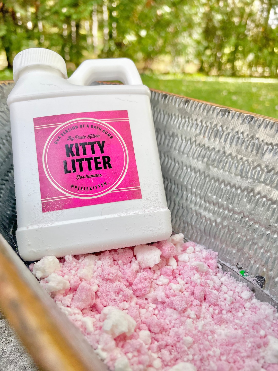 Kitty Litter Bath Bomb Glitter Box - Etsy