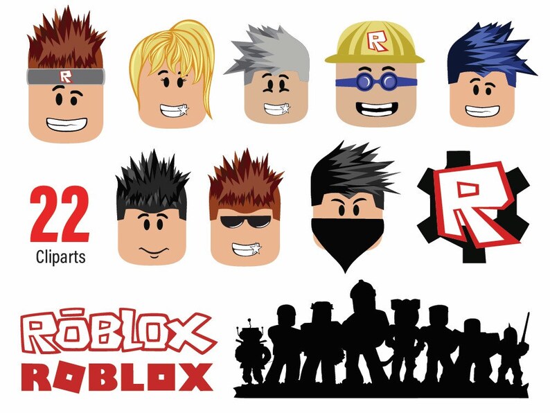 22 Roblox SVG Vector Clipart / Roblox archivos imprimibles en | Etsy 22 Roblox SVG Vector Clipart / Roblox archivos imprimibles en | Etsy