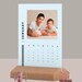 Desk Calendar, Gift Idea, Personalized Calendar, Custom Picture ...