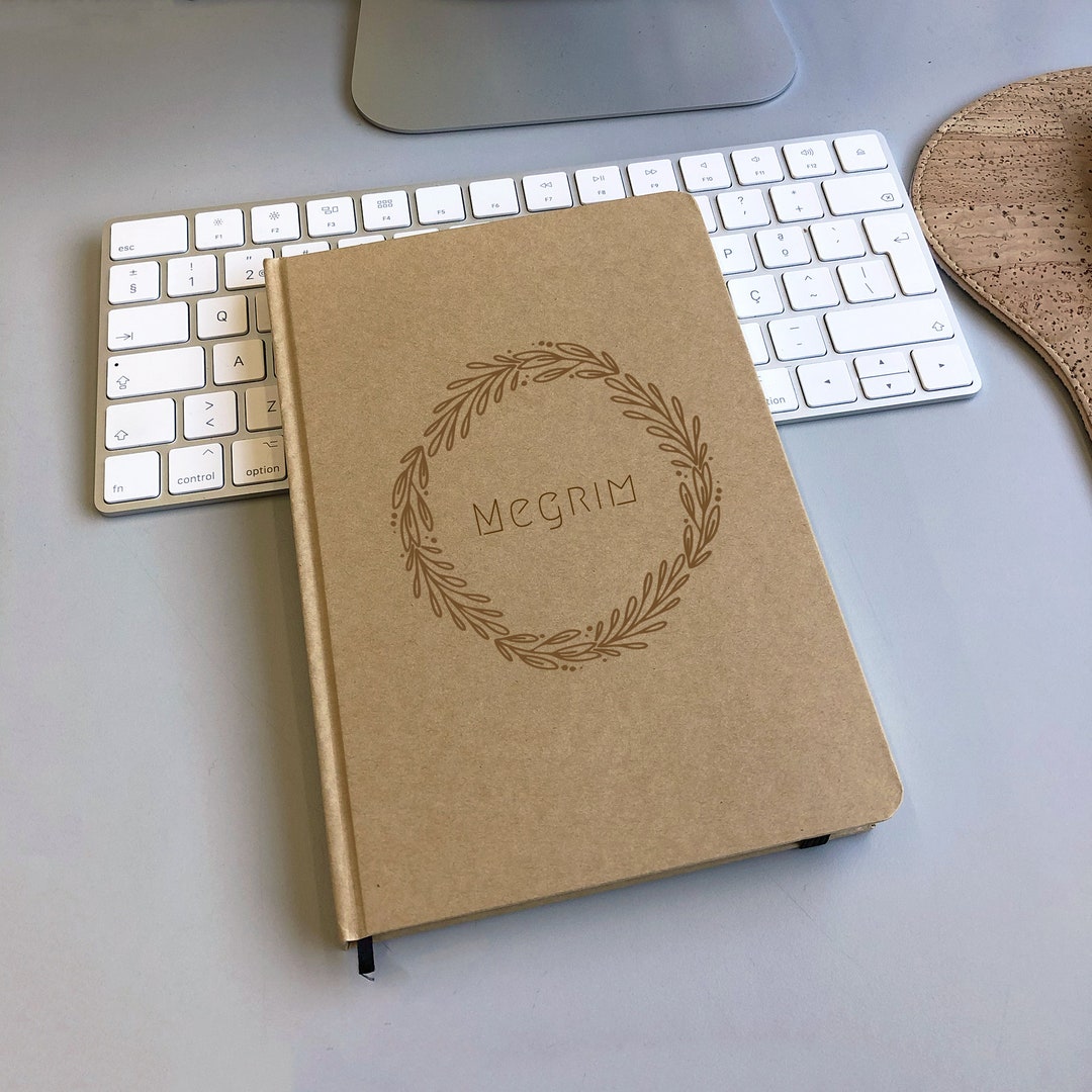 Personalized A5 Notepad, Custom Sketchbook 100 Blank Sheets, With ...