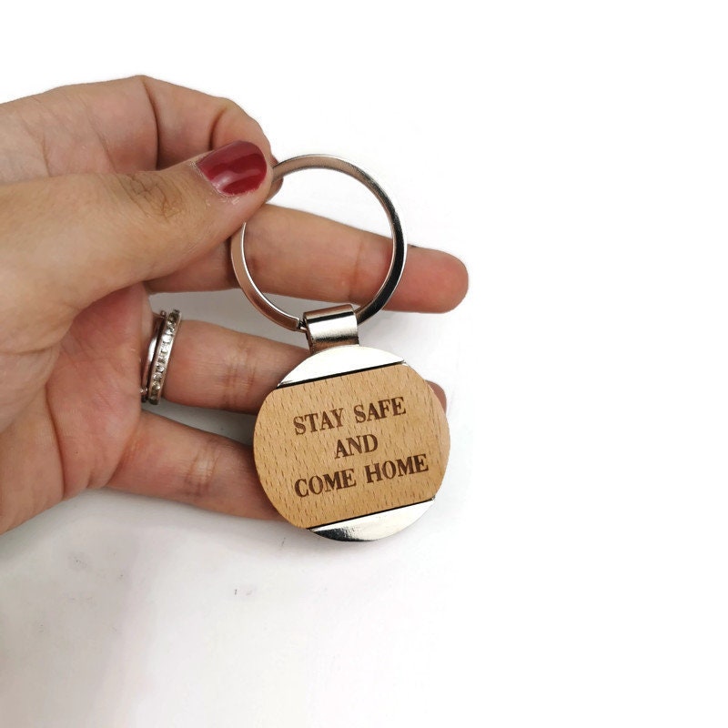 Personalized Engraved Wood Key Holder Custom Engraved Key - Etsy