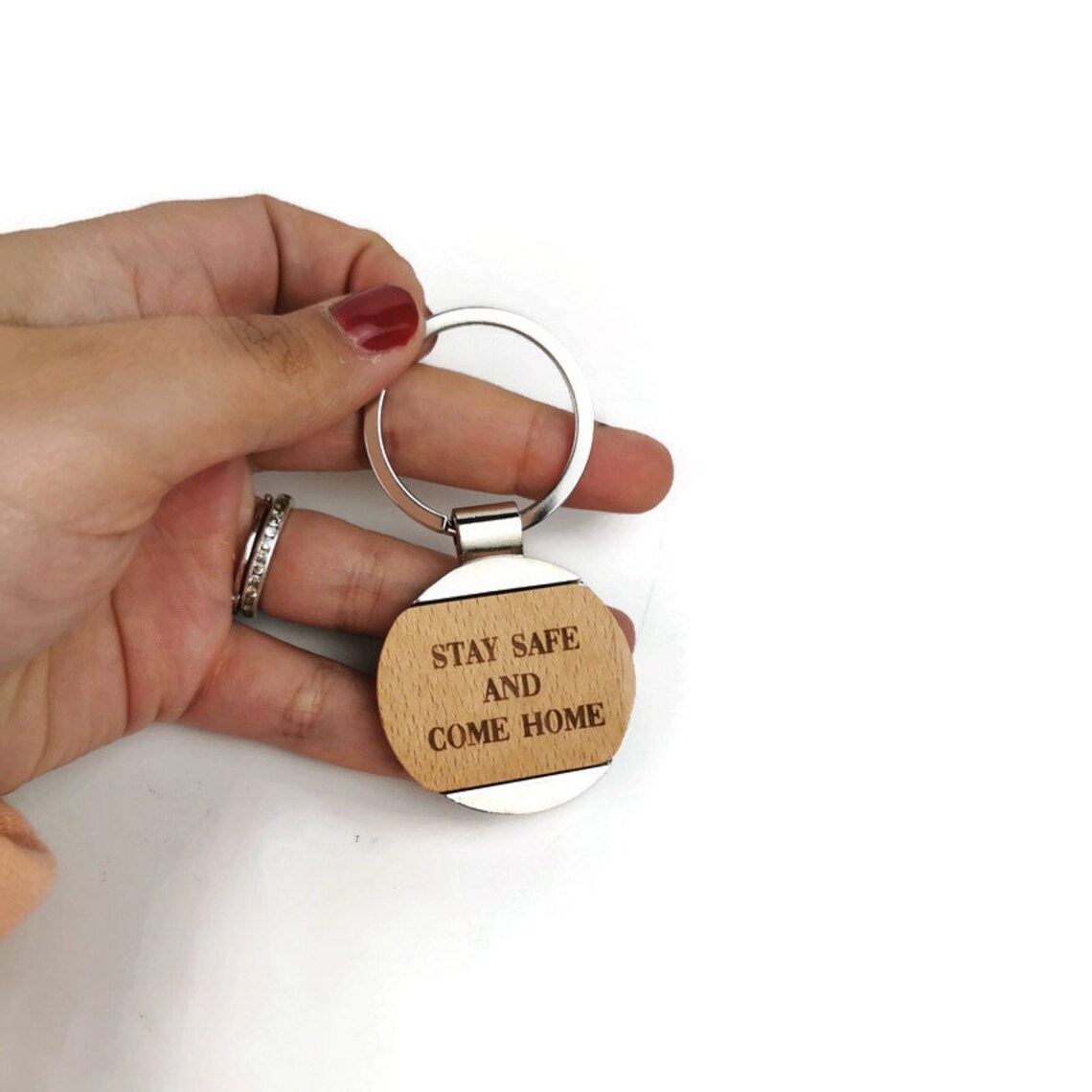 Personalized Engraved Wood Key Holder Custom Engraved Key | Etsy