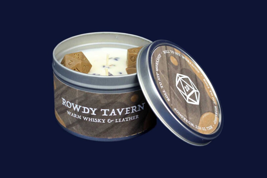 Rowdy Tavern Candle / DND Candle / D&D Candle / Dnd Gift / Soy Candle ...