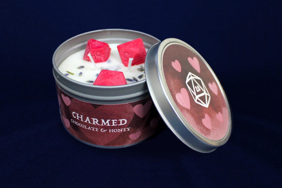 Charmed Love Candle / DND Candle / D&D Candle / Dnd Gift / Soy - Etsy