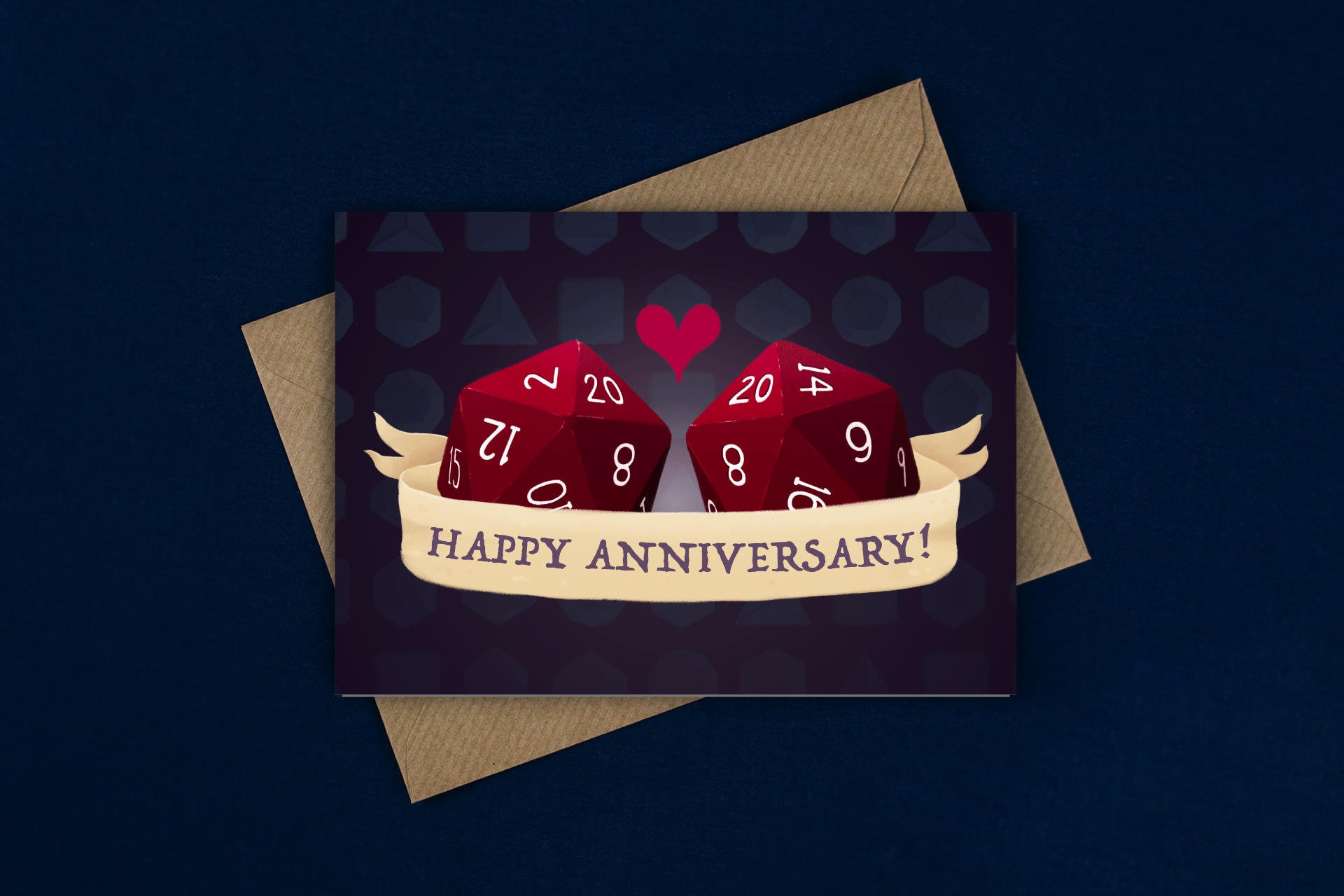 Happy Anniversary Card / D&D Card / Dnd Card / Love Card / - Etsy