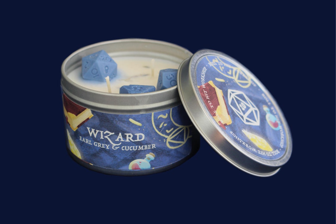 Wizard Candle / DND Class Candle / D&D Candle / Dnd Gift / Soy Candle ...