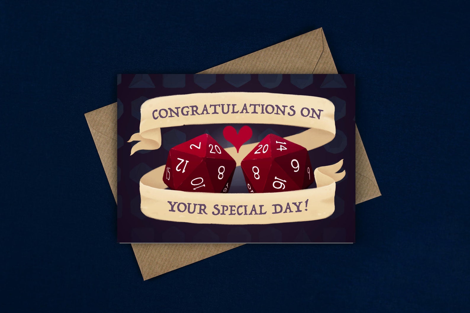 Congratulations on Your Special Day Card / D&D Card / Dnd Card - Etsy