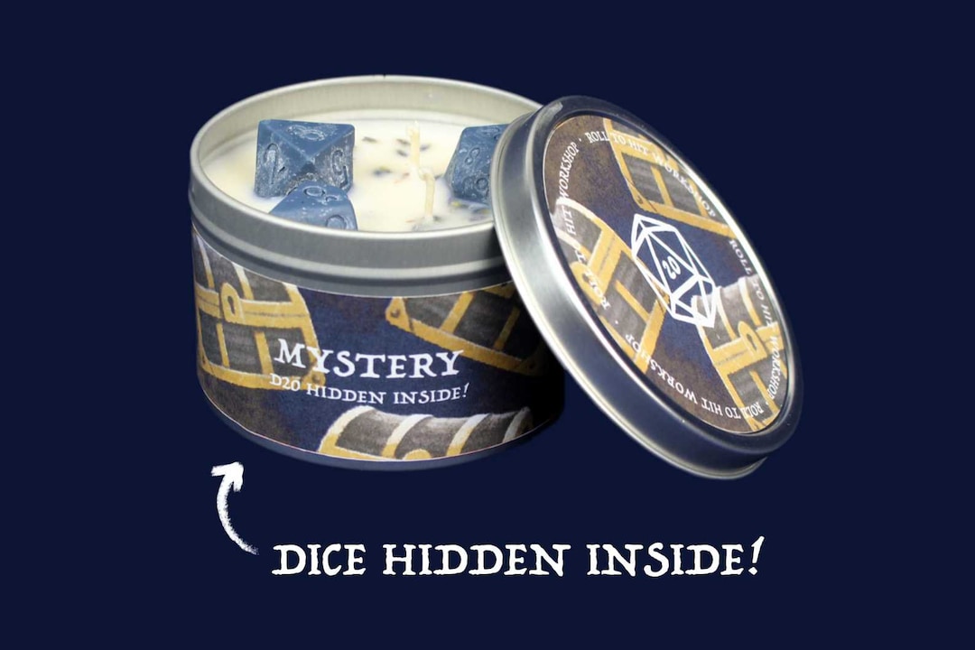 Mystery Candle / DND Candle / D&D Candle / Dnd Gift / Dandd Candle ...