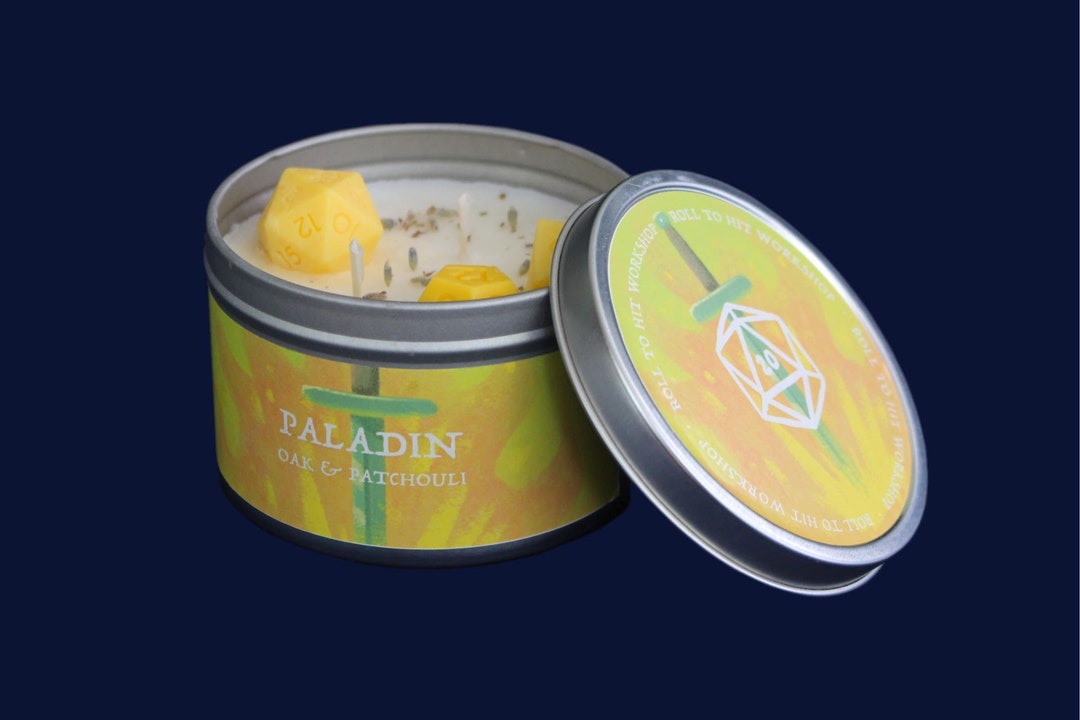Paladin Candle / DND Class Candle / D&D Candle / Dnd Gift / Soy Candle ...