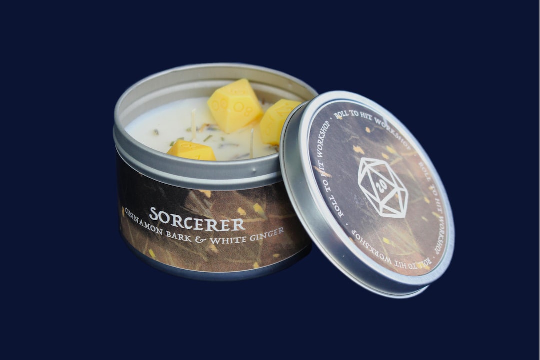 Sorcerer Candle / DND Class Candle / D&D Candle / Dnd Gift / Soy Candle ...