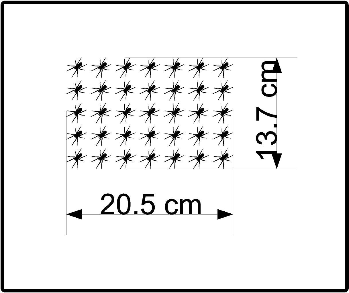 35 X Spider Vinyl Sticker Decals. Halloween. Suitable for Mugs, Beakers ...