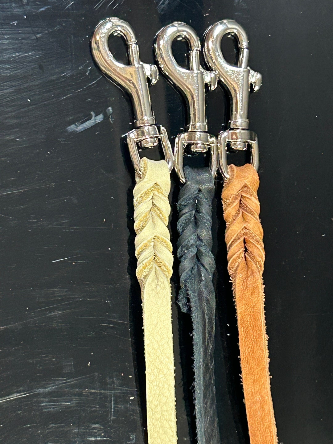 3/8" Soft Leather Show Lead - Etsy