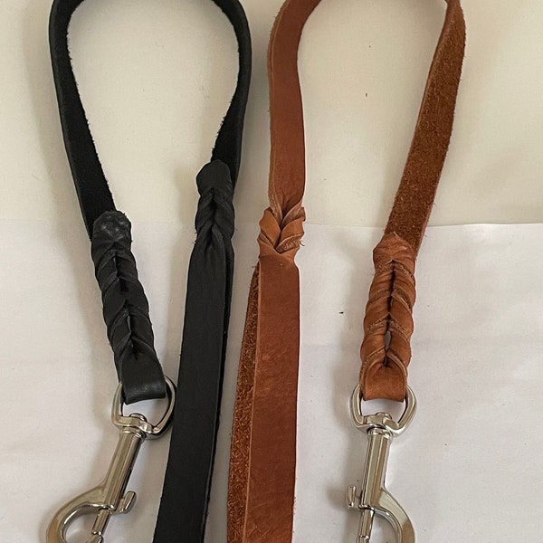 Leather Show Leash - Etsy