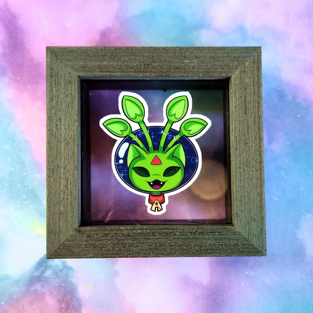 Neopets Alien Aisha Vinyl Sticker - Etsy