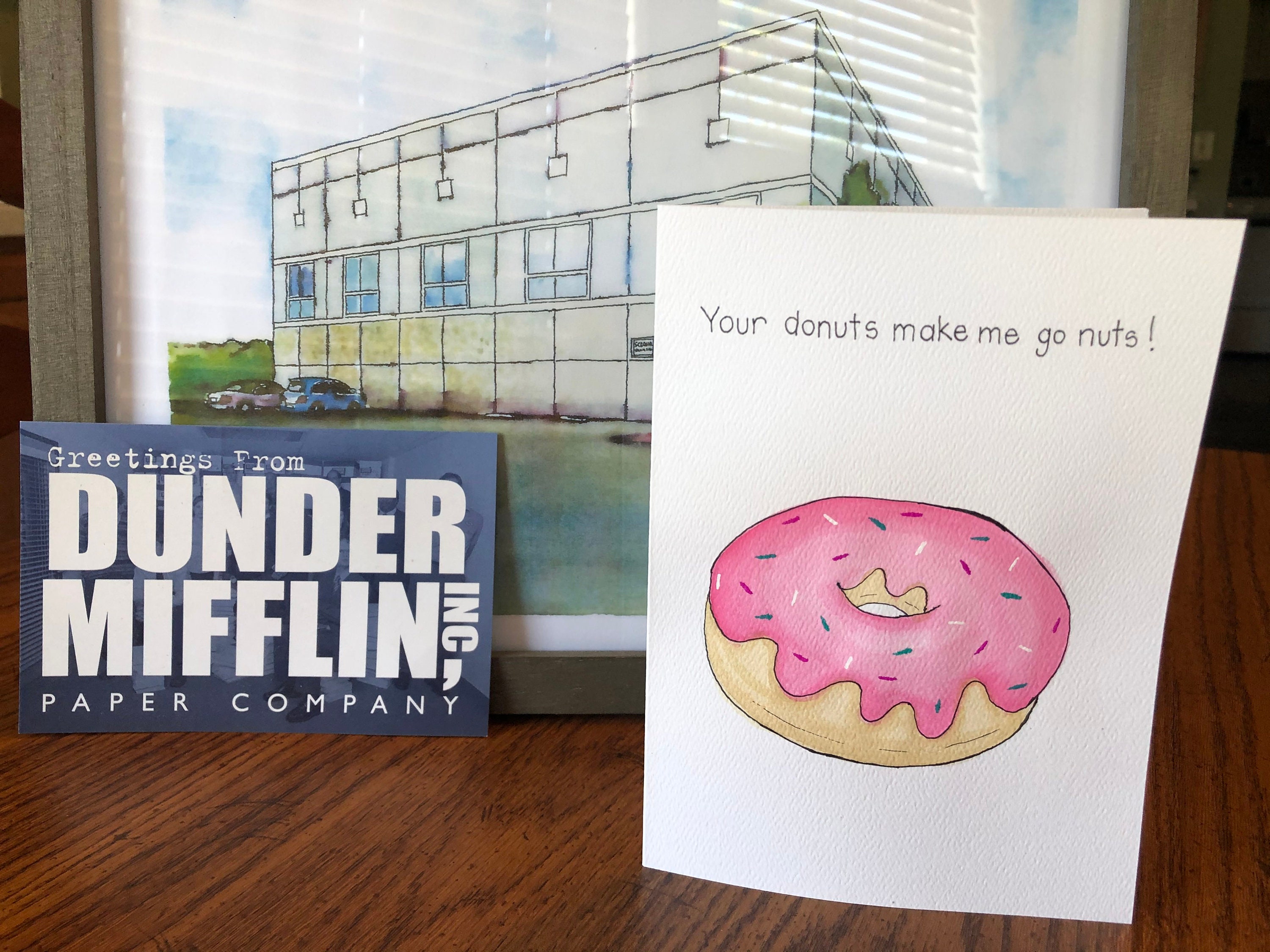 Set of 5 "the Office" Cards - Etsy