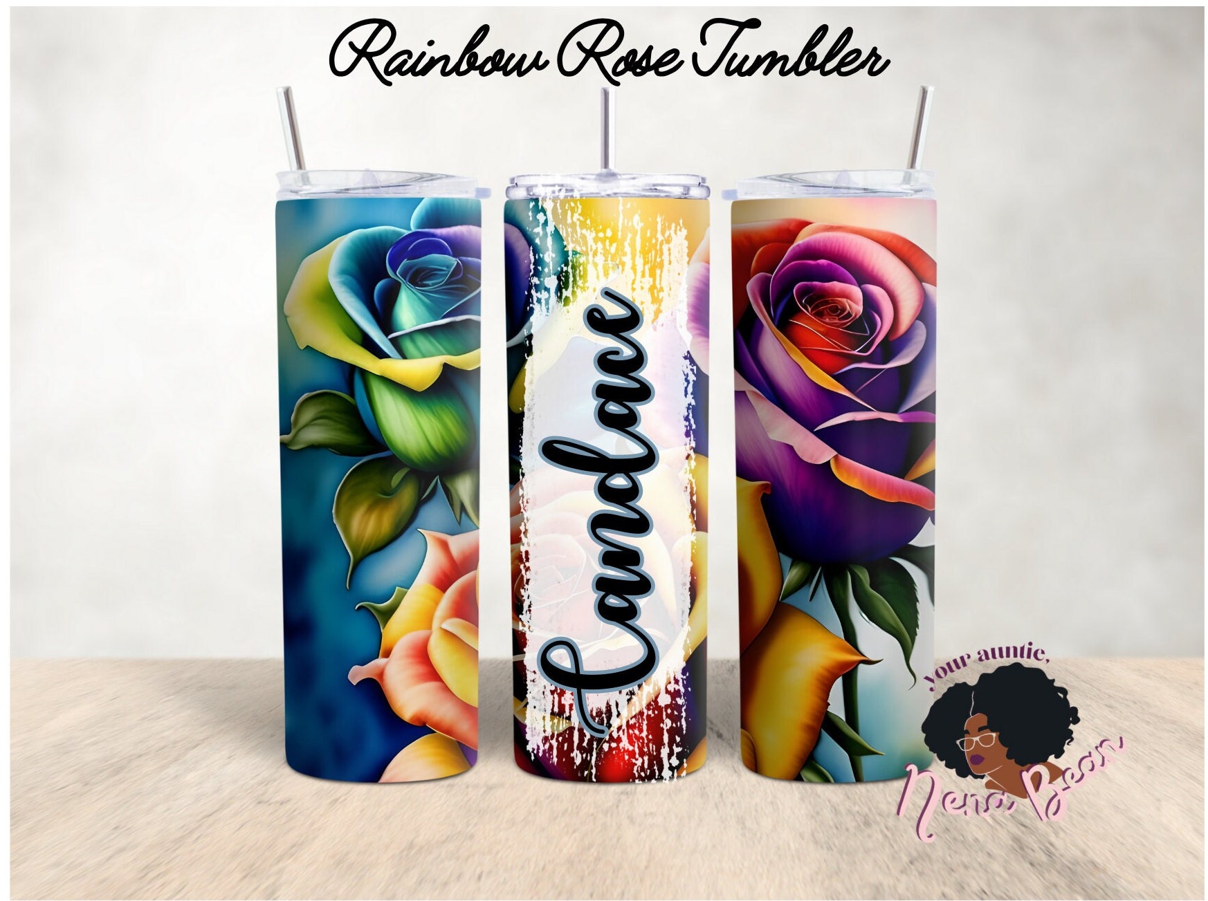 Retro Smiley Face Tumbler 20 Oz Skinny Tumblers Teen Tumbler Retro ...