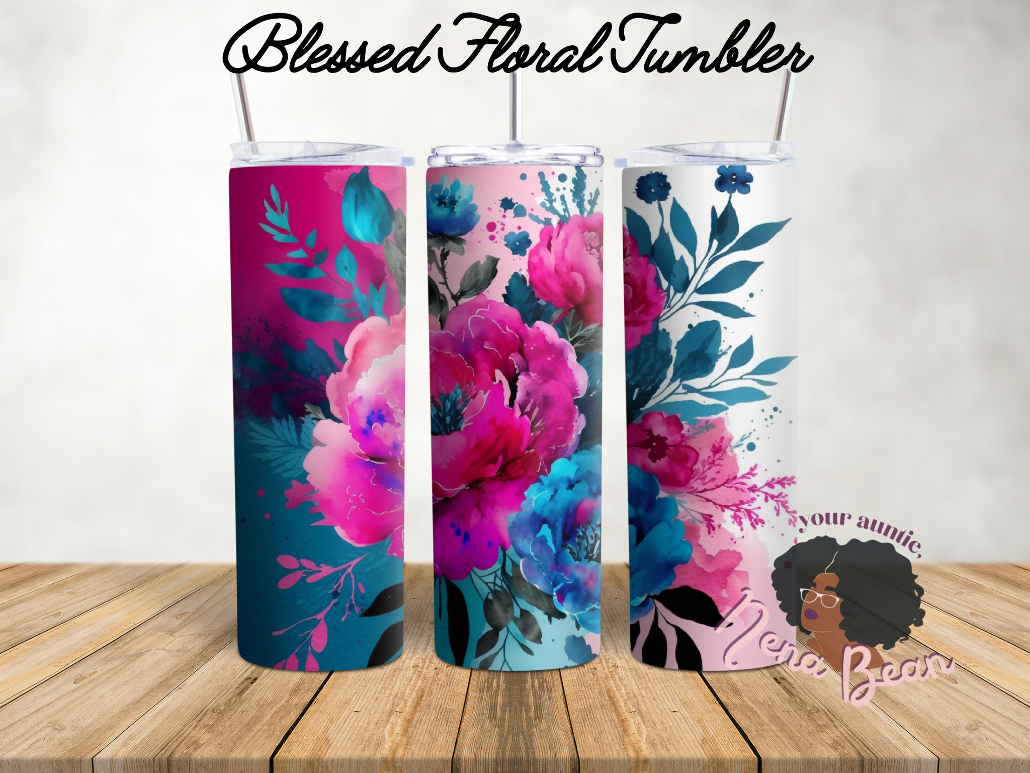 Retro Smiley Face Tumbler 20 Oz Skinny Tumblers Teen Tumbler Retro ...