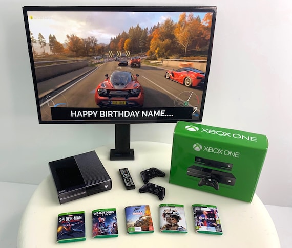 Personalised Cake Topper Xbox One Bundle Custom Image | Etsy