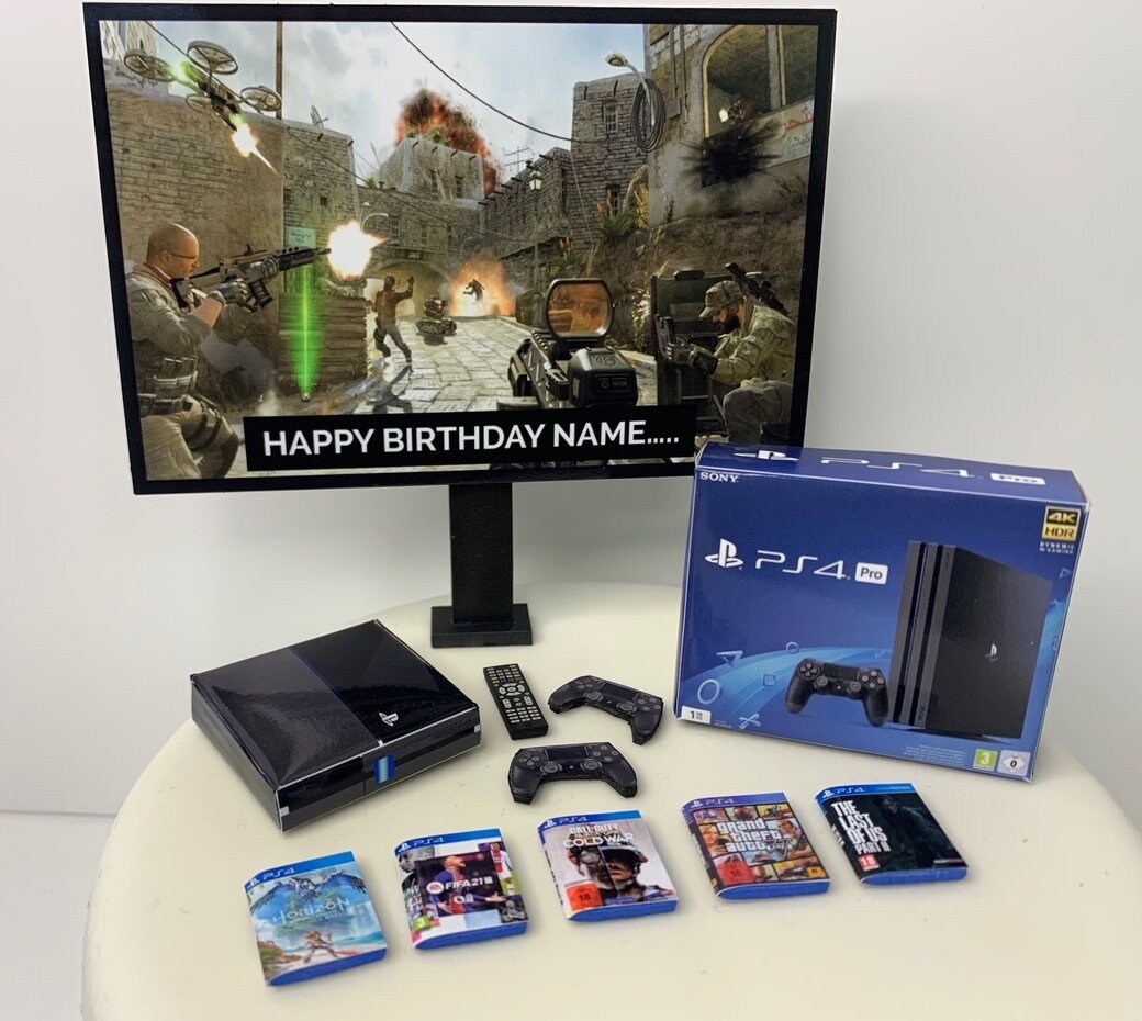 COD Birthday Cake Topper PERSONALISED Cake Topper PS4 - Etsy