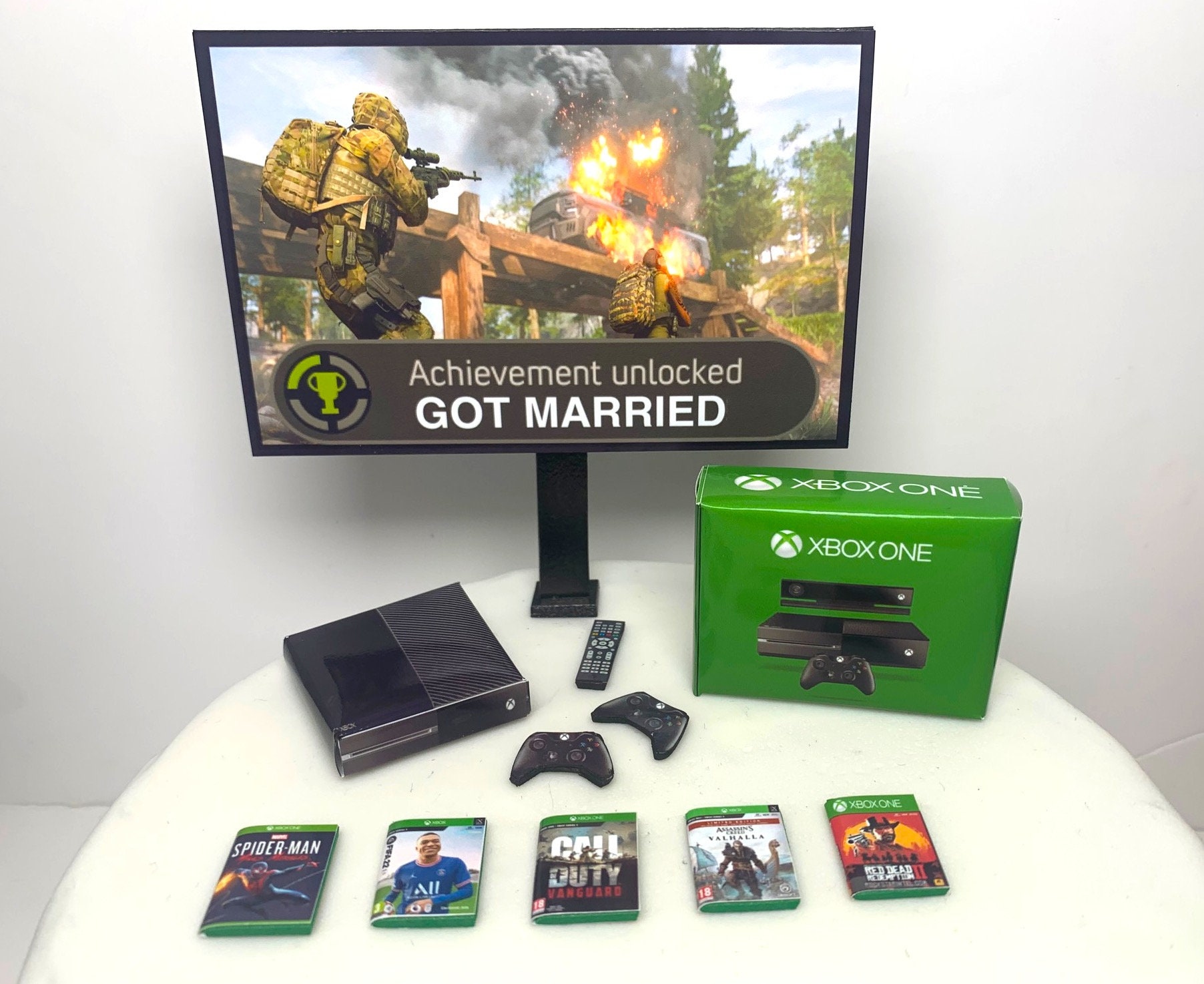 Personalised Xbox Wedding Cake Toppers CUSTOMISED Image & - Etsy