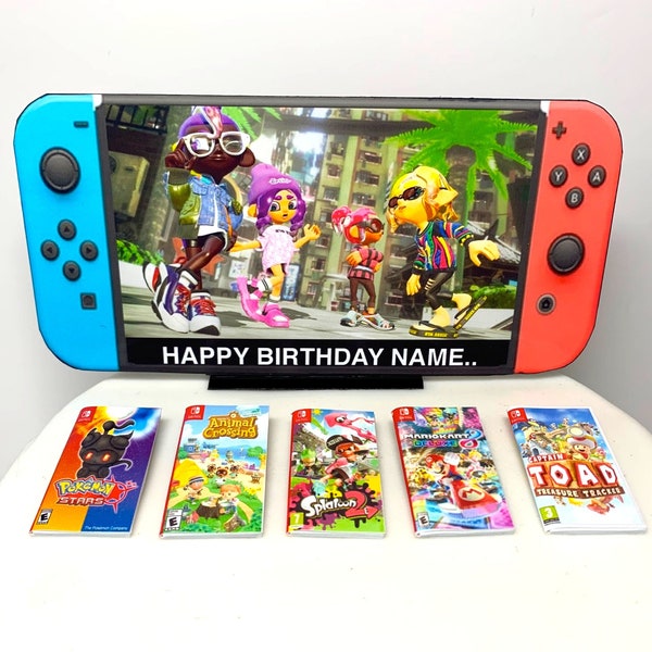 Nintendo Switch Cake - Etsy Canada