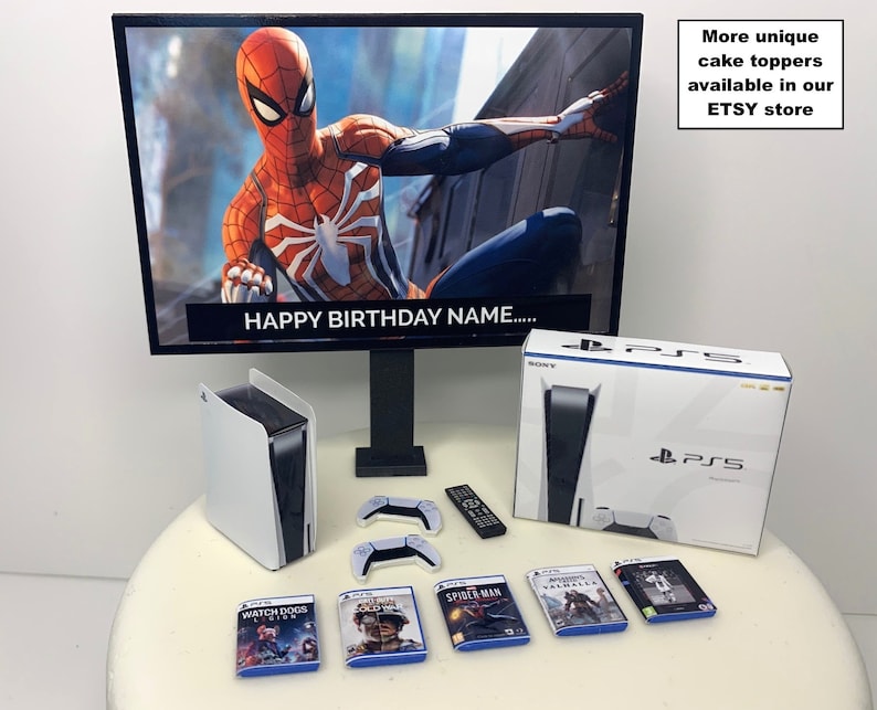 FIFA Birthday Cake Topper PERSONALISED PS5 Bundle Custom - Etsy Ireland