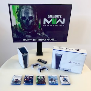 FIFA Birthday Cake Topper PERSONALISED PS5 Bundle Custom Image Any ...