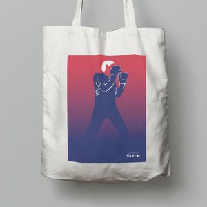 Boxing Tote Bag, Gift for a Boxer or Boxing Coach for a Birthday or a ...